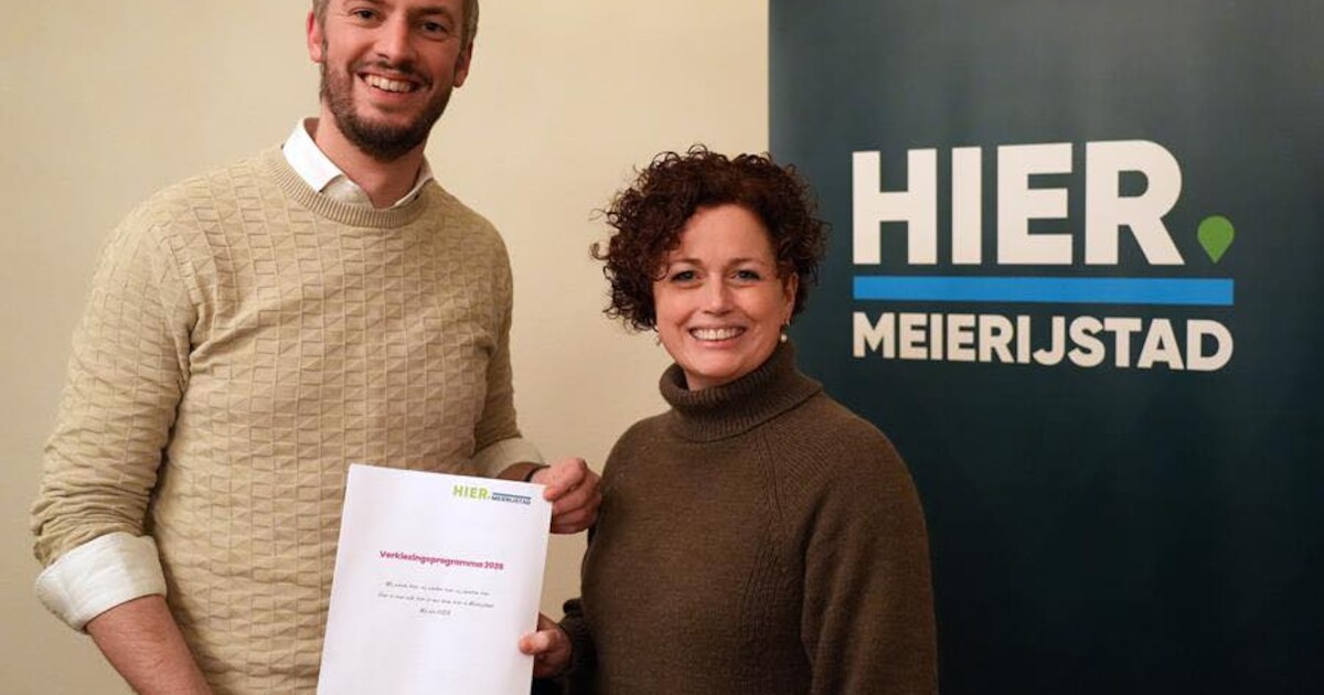 HIER Meierijstad presenteert verkiezingsprogramma | Regio | ED.nl