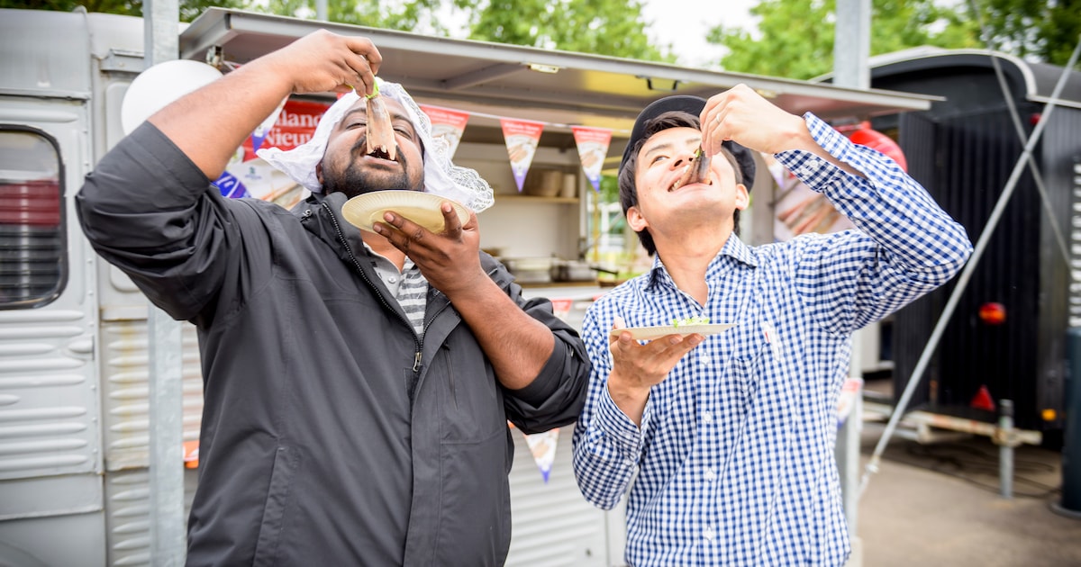 Haringhappen met expats op Europa's slimste plek: It's like Dutch sushi ...