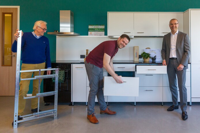 15 van 24 duurzame keukens geplaatst bij renovatieproject Woonpartners ...