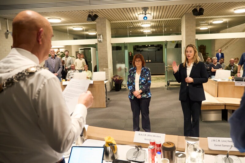 Twee nieuwe wethouders geïnstalleerd; Eersels college weer compleet ...