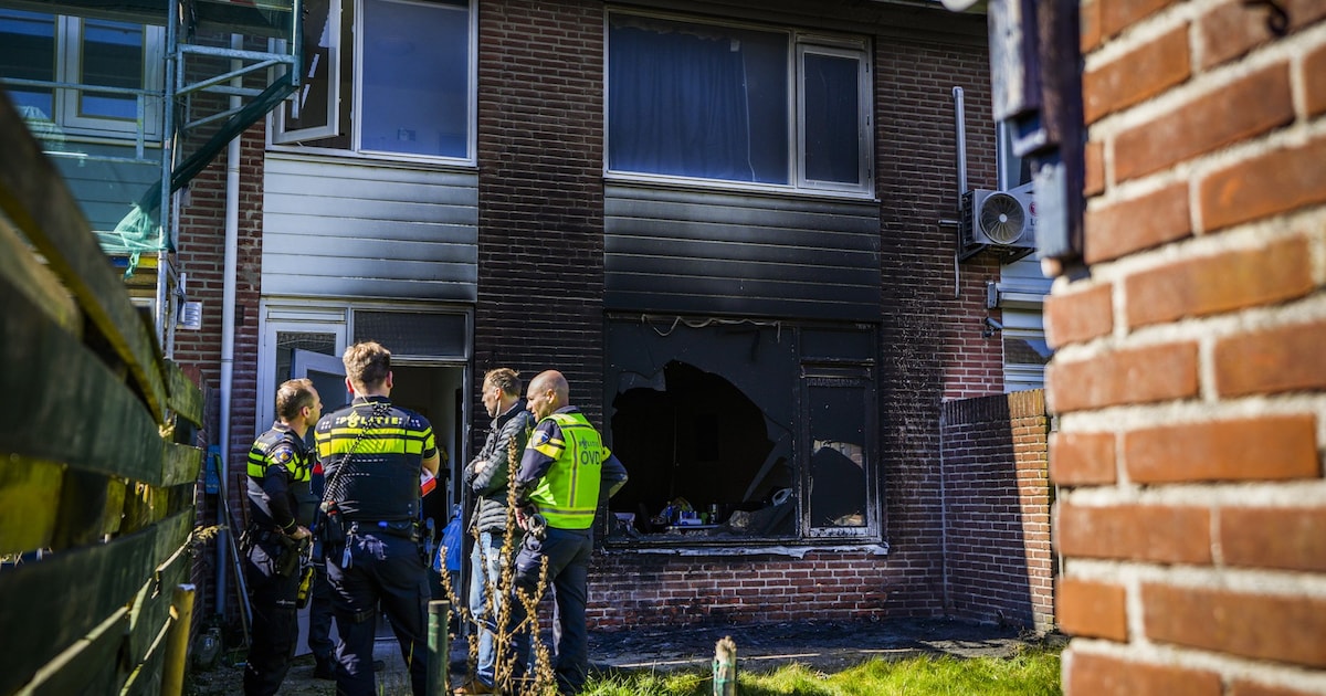 Brand in woning in Eindhoven zorgt voor flinke schade aan achterkant ...