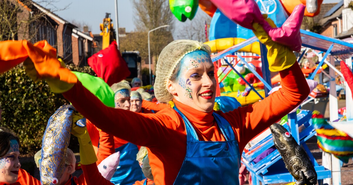 Fraaie wagens, actuele thema’s en pech in optocht Wintelre | Eersel | ED.nl