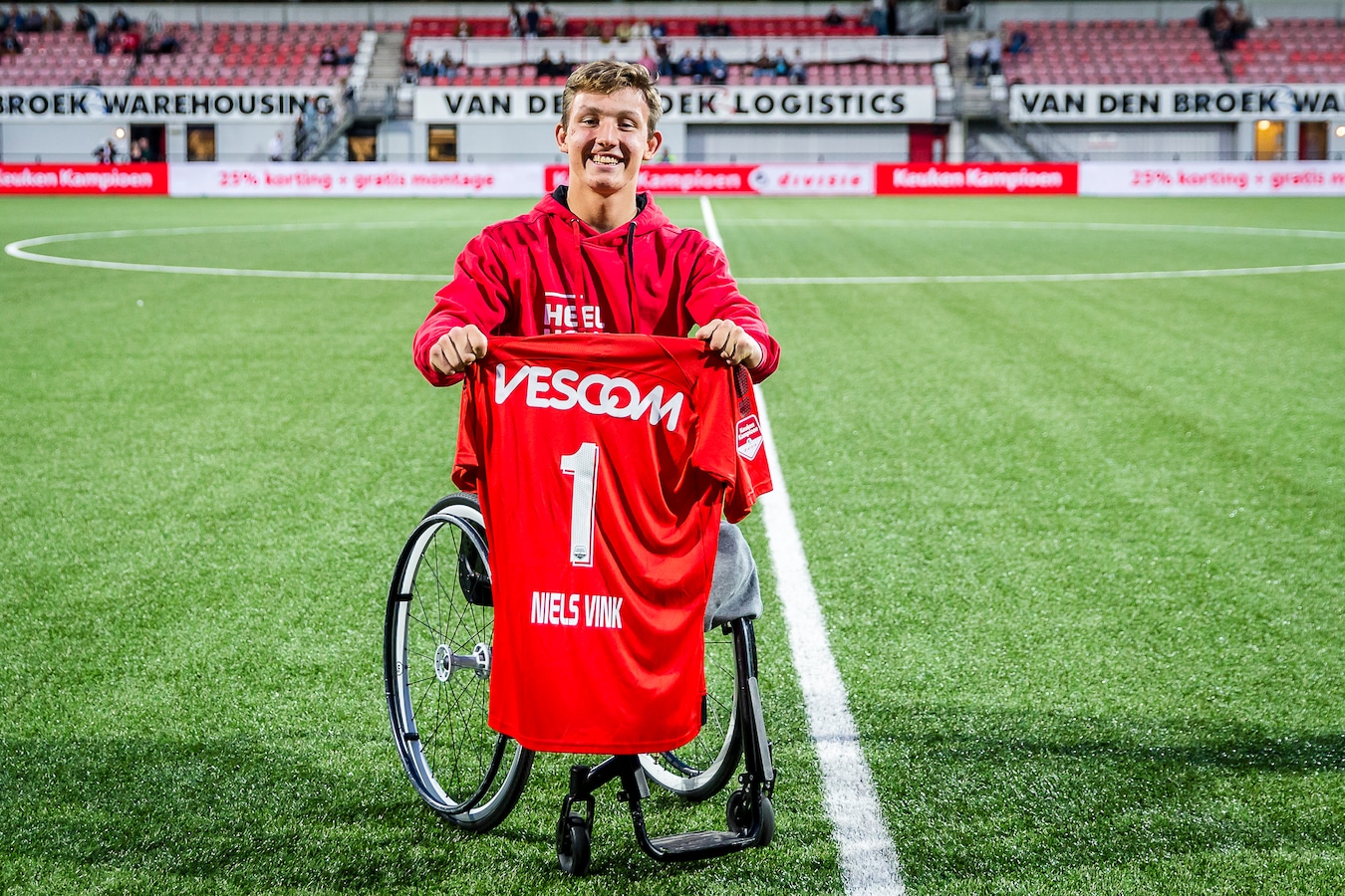Iedereen wil winnen van Helmondse rolstoeltennisser Niels Vink: nummer ...