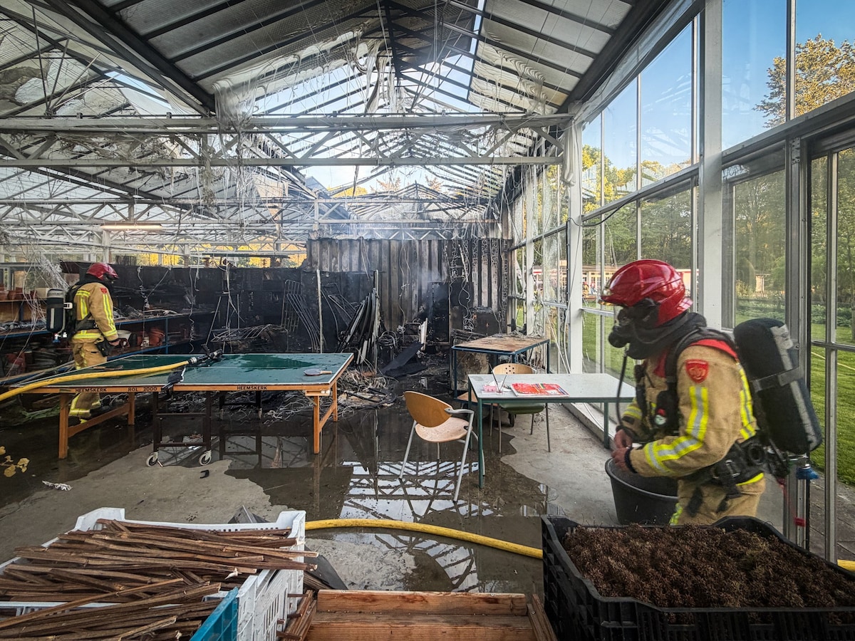 Brand bij gezond­heids­cen­trum in Eindhoven, gebouw voor dagbesteding ...