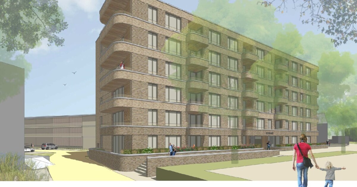 Sporthal maakt plaats voor 104 appartementen in Helmond: sloop kan ...