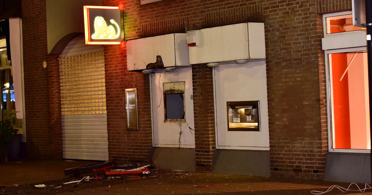 Plofkraak op ING-pinautomaat in Geldrop | Geldrop-Mierlo | ED.nl