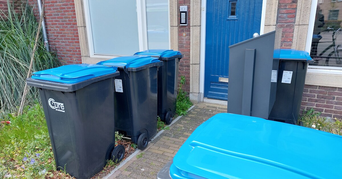 Eindhovense papiercontainer blijft gemoederen bezighouden; ze zwerven ...