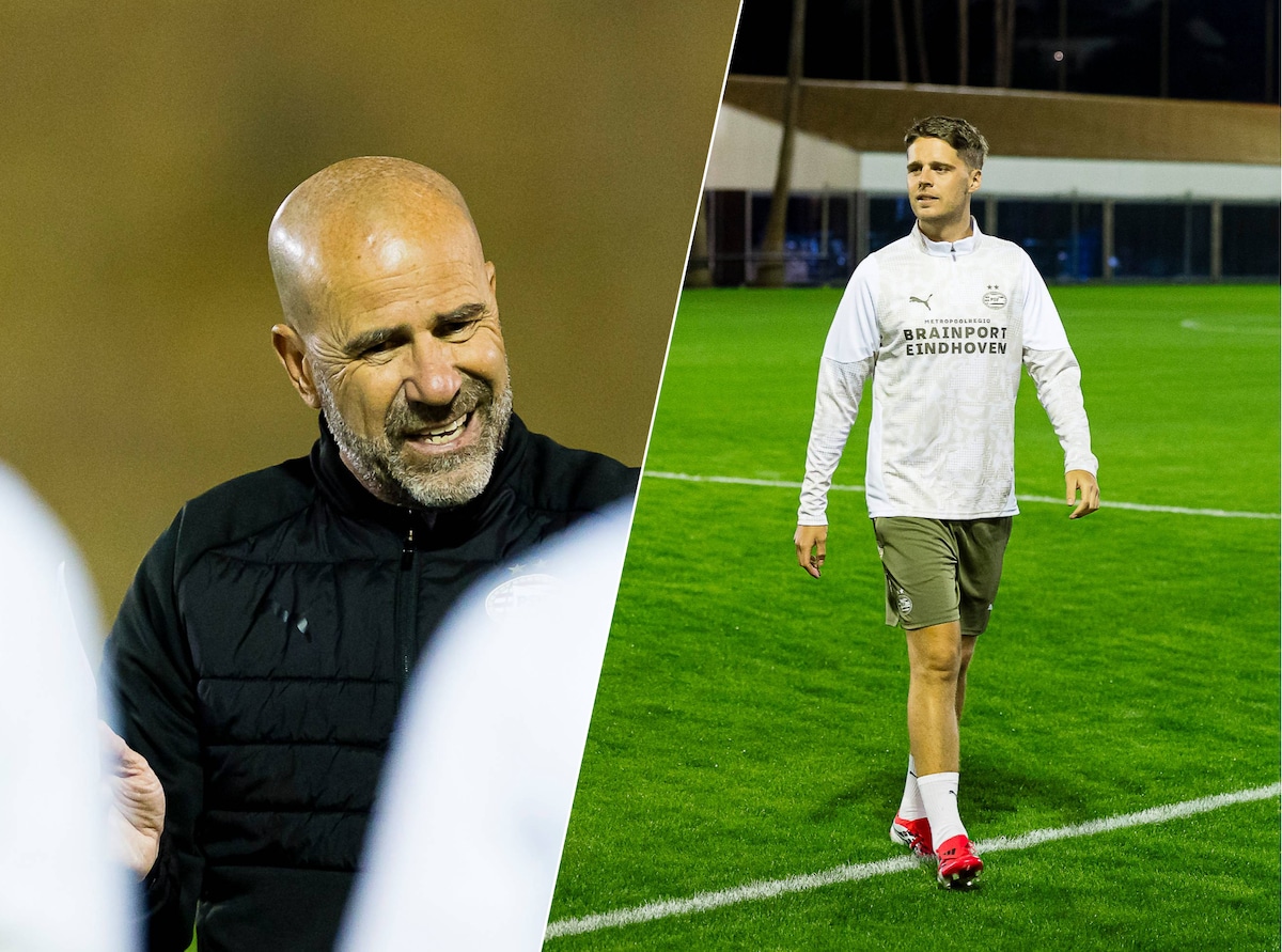 Bosz vertelt in Spanje waarom hij blij is dat Joey Veerman bij PSV is ...