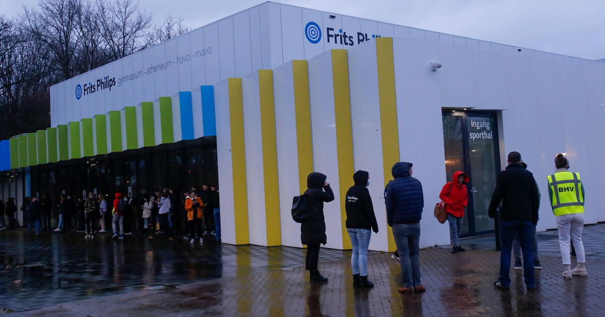 Preventief stormverlof voor leerlingen ‘Frits Philips’ | Eindhoven | ED.nl
