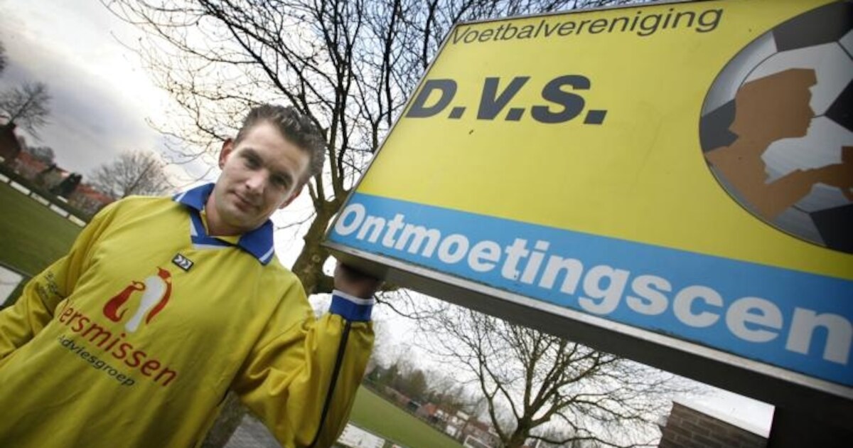 Geert-Jan Claassen heel zijn leven lid van DVS | Amateurvoetbal | ED.nl