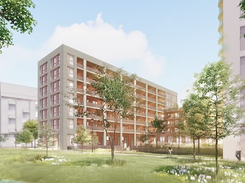 Ex-daklozen kunnen tot aan sloop in dit oude kantoorcom­plex in ...