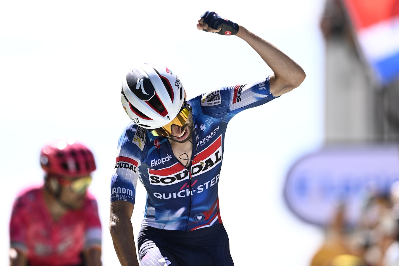 Frankrijk heeft eerste ritzege binnen in Tour de France, Jonas ...