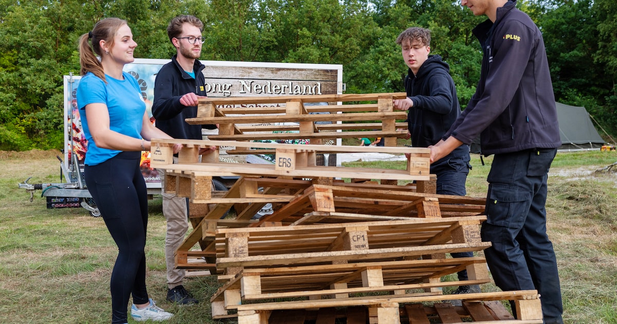 Huttenbouwspektakel Budel-Schoot: ‘Er worden van tevoren zelfs ...