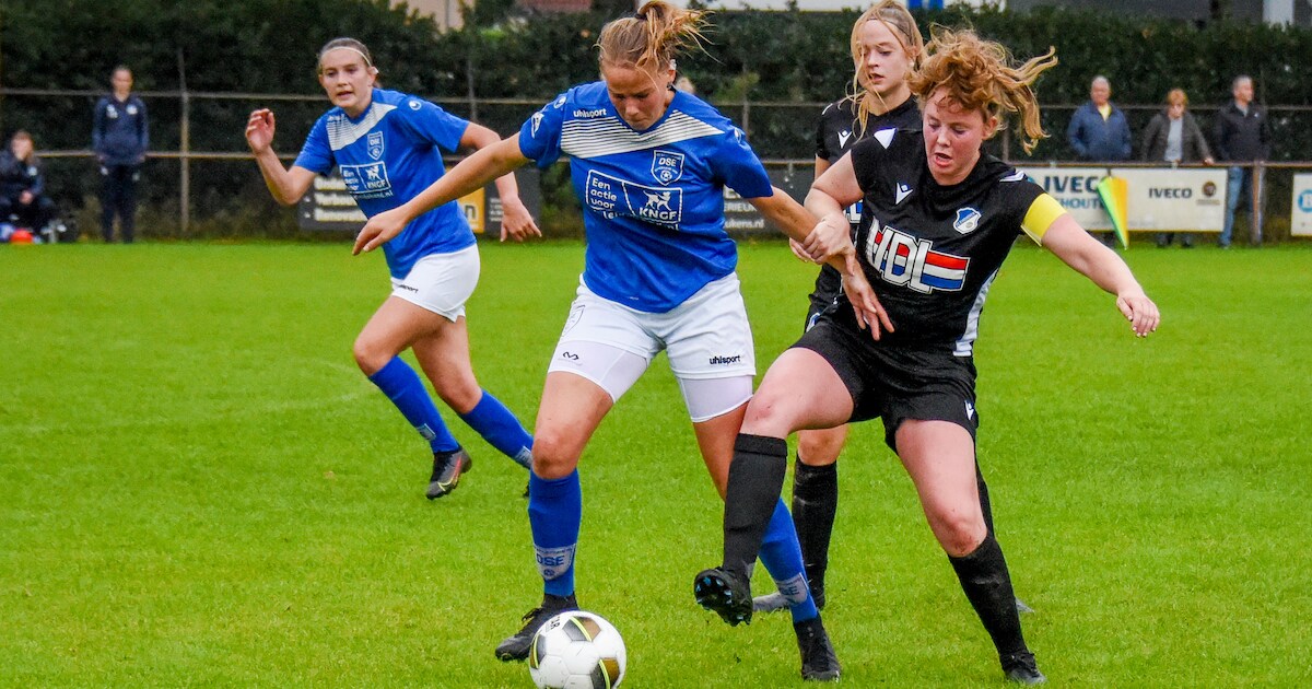FC Eindhoven Vrouwen loopt averij op, eerste nederlaag bij directe ...