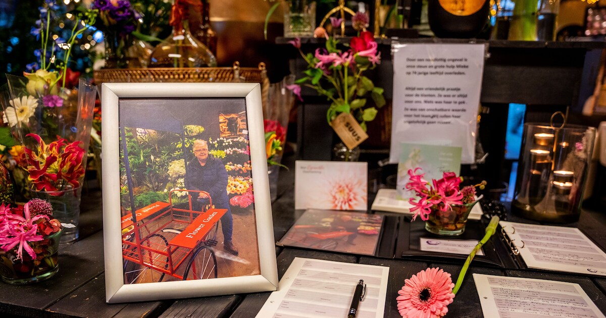 Bloemenhulde voor Mieke, die overleed bij aanrijding met vrachtwagen ...