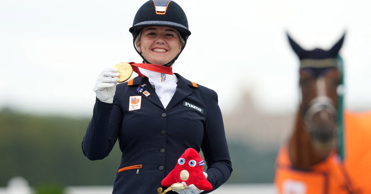 ‘Ja, ik weet dat ik hier eerst van moet genieten en dat doe ik ook ...