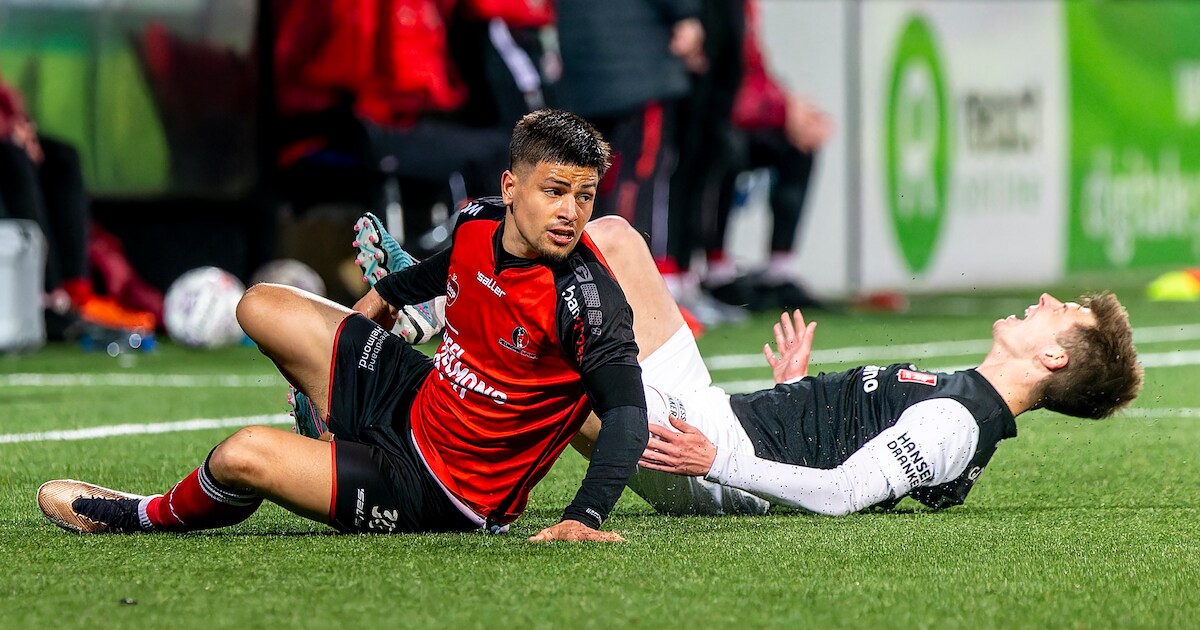 Linksback van Helmond Sport moet weken brommen voor rode kaart ...