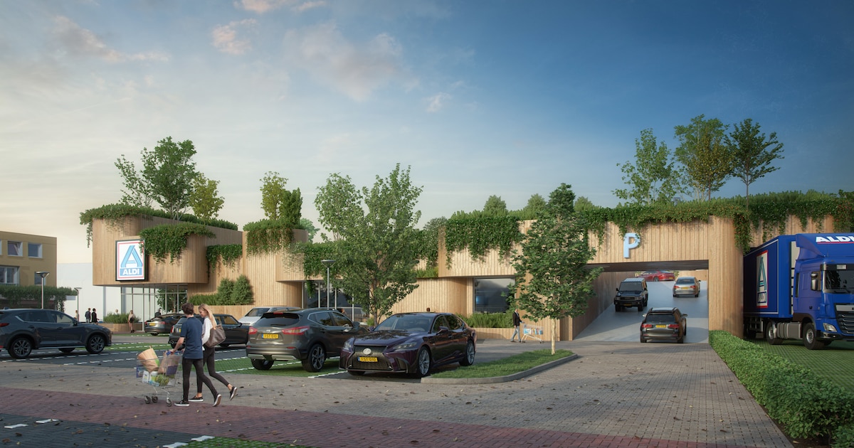 Astense politiek onder de indruk van laatste schets nieuwe Aldi: ‘Dit ...