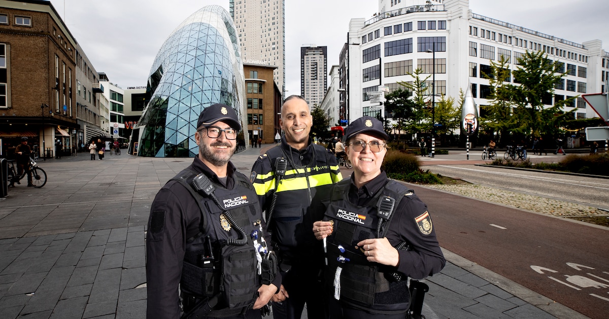 Spaanse politie te gast in Eindhoven: ‘Het is hier vooral een stuk ...