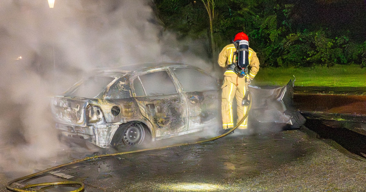 Auto vat vlam in Helmond, voorbijgangers slaan alarm | Regio | ED.nl