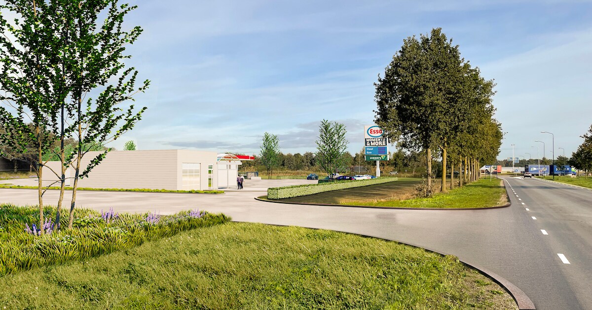 Bij Beek en Donk kunnen automobilisten en truckers straks modern en ook ...