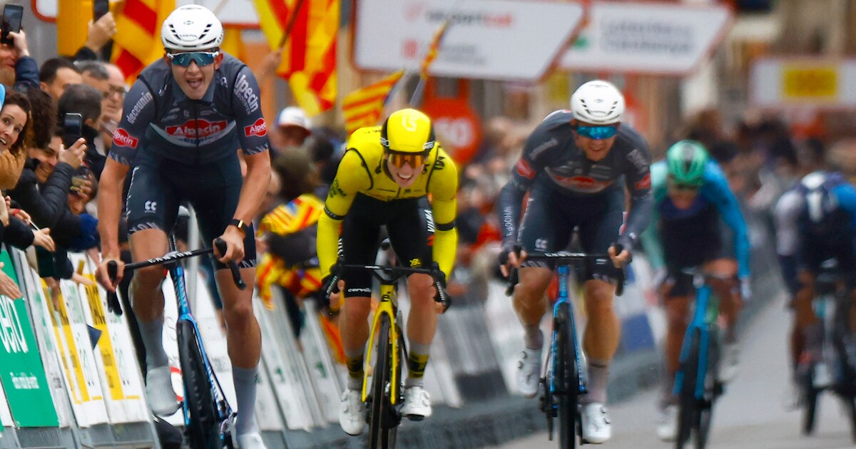 Nederlander Tibor del Grosso grijpt in Ronde van Catalonië net naast ...