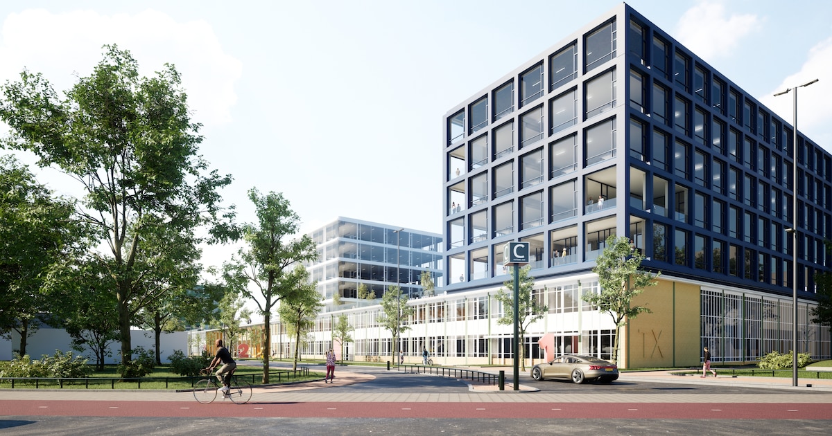 Niet de hoogste maar de langste, herontwikkeling van gebouw TX ligt ...
