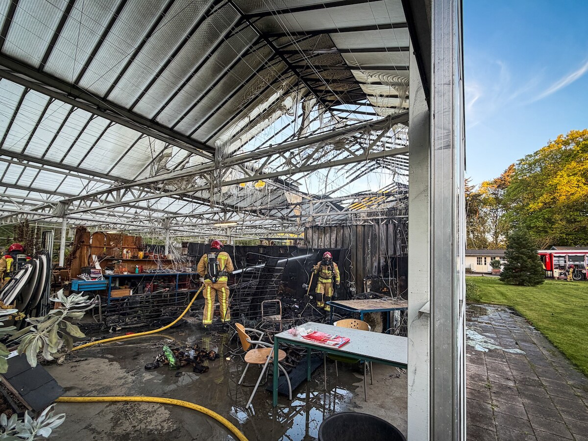 Brand bij gezond­heids­cen­trum in Eindhoven, gebouw voor dagbesteding ...