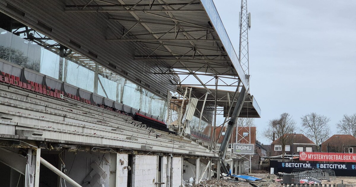 Even slikken voor de fans van Helmond Sport: het stadion gaat nu echt plat | Helmond | ED.nl