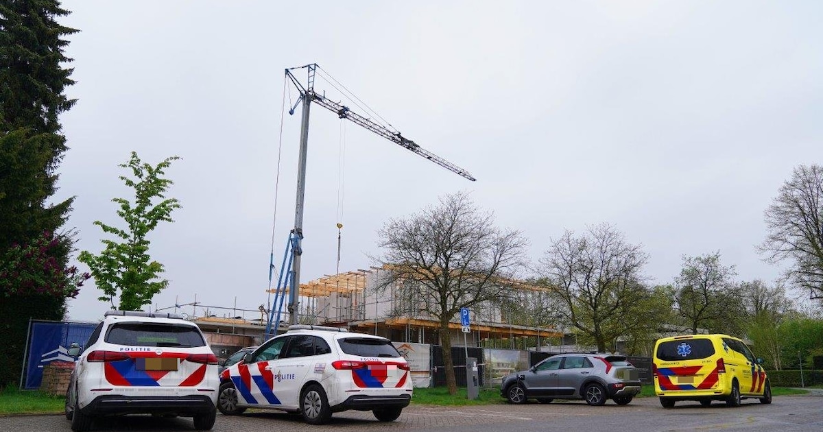 Man zwaargewond na val op bouwplaats in Den Bosch, traumahelikopter ...