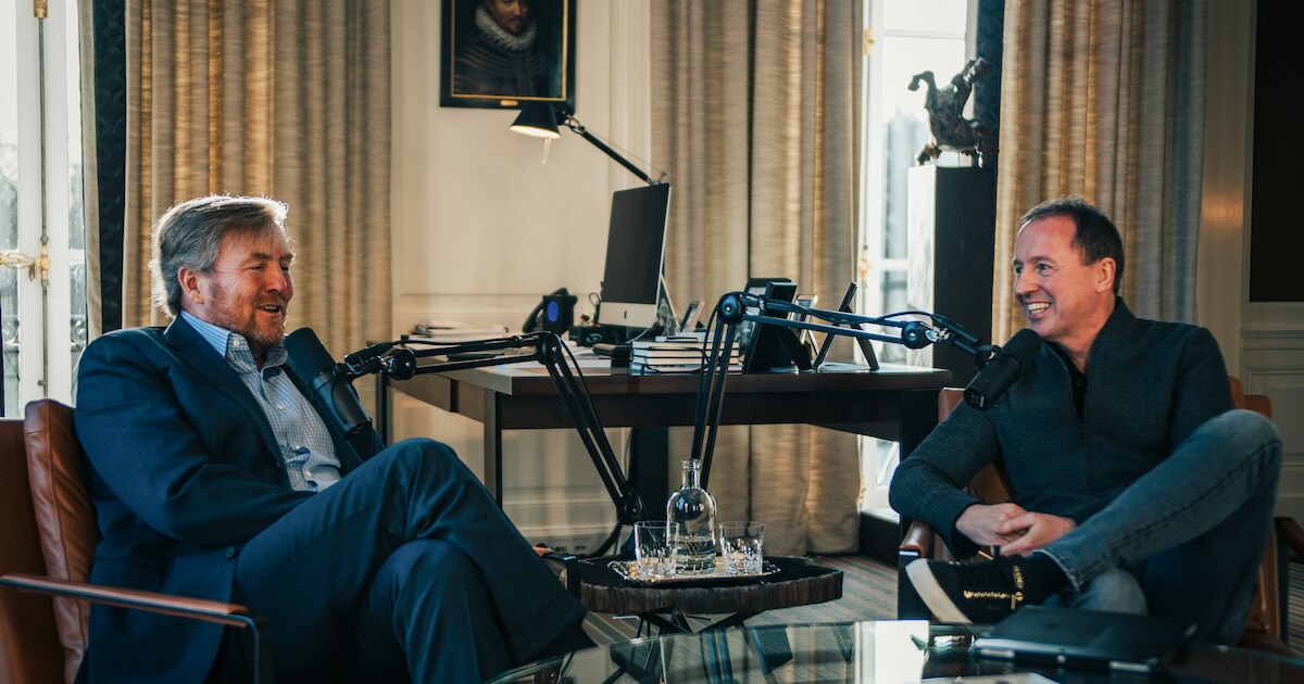 Edwin Evers maakt podcast met koning Willem-Alexander: ‘Het was heel relaxed’ | Show | ED.nl