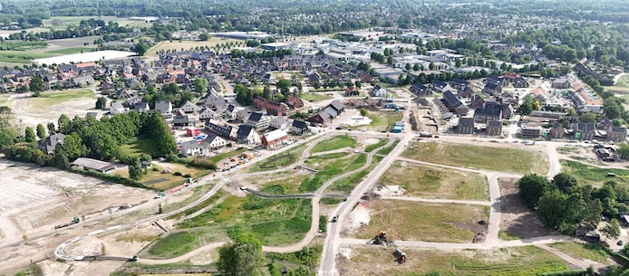 Nuenen-West is pas voor een derde af, maar de wijk heeft al wel bijna ...