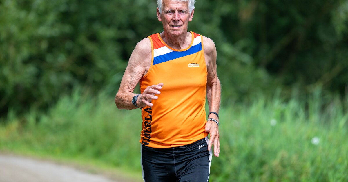 Hardloper Gillis Bosman (85) valt in de prijzen op WK: ‘Nooit geen ...