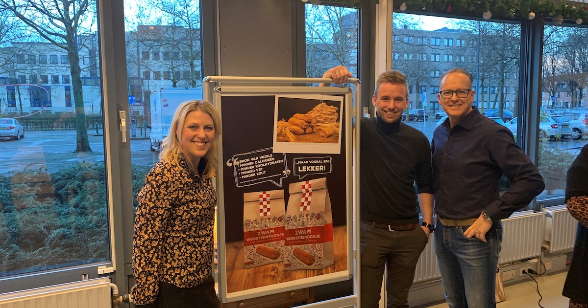 Worstenbroodje met zwam uit Deurne valt in de smaak | De Peel | ED.nl