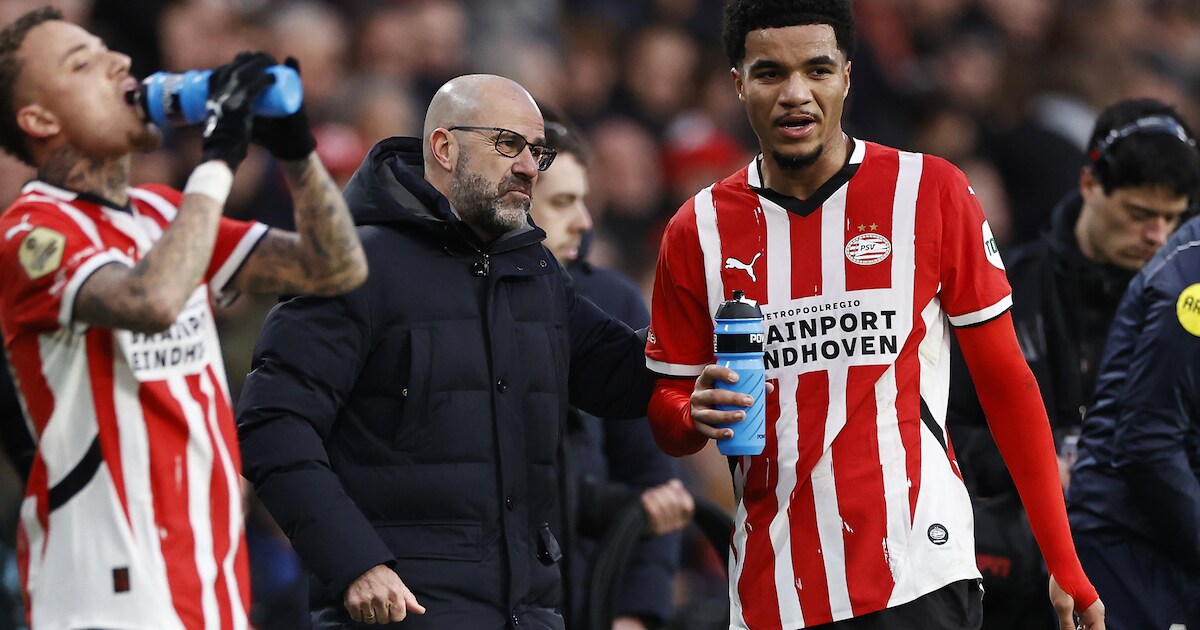 Peter Bosz ziet PSV ‘op instelling’ winnen van Feyenoord en vertelt over Perisic, Schouten en ...
