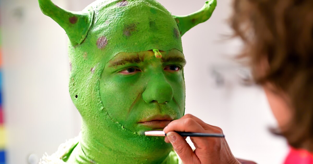 Zo verandert de Roosendaalse Jordy in Shrek: ‘De rol waar ik altijd al ...