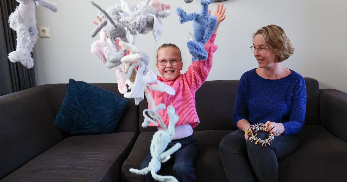 Fiene (9) heeft maar een half hart, nu trekt ze samen met Ruben Nicolai ...