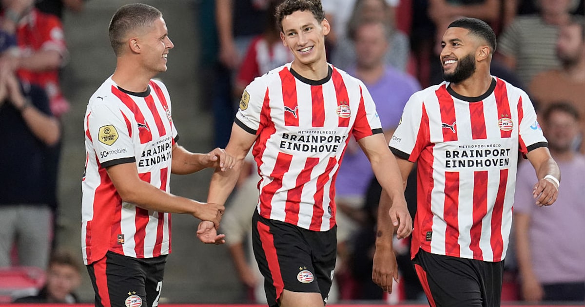 PSV hoeft niet eens top te spelen om Sparta een flink pak rammel te ...