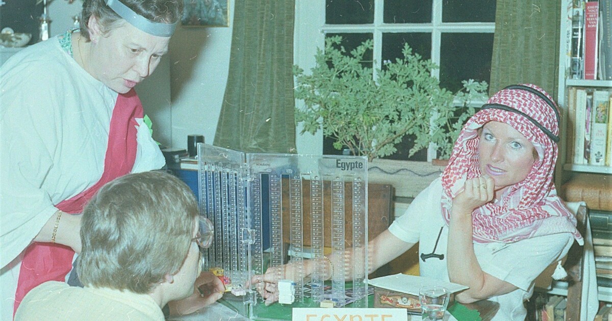 Verkleed als Egyptenaar of Ghanees een spelletje doen; wie deden er mee ...