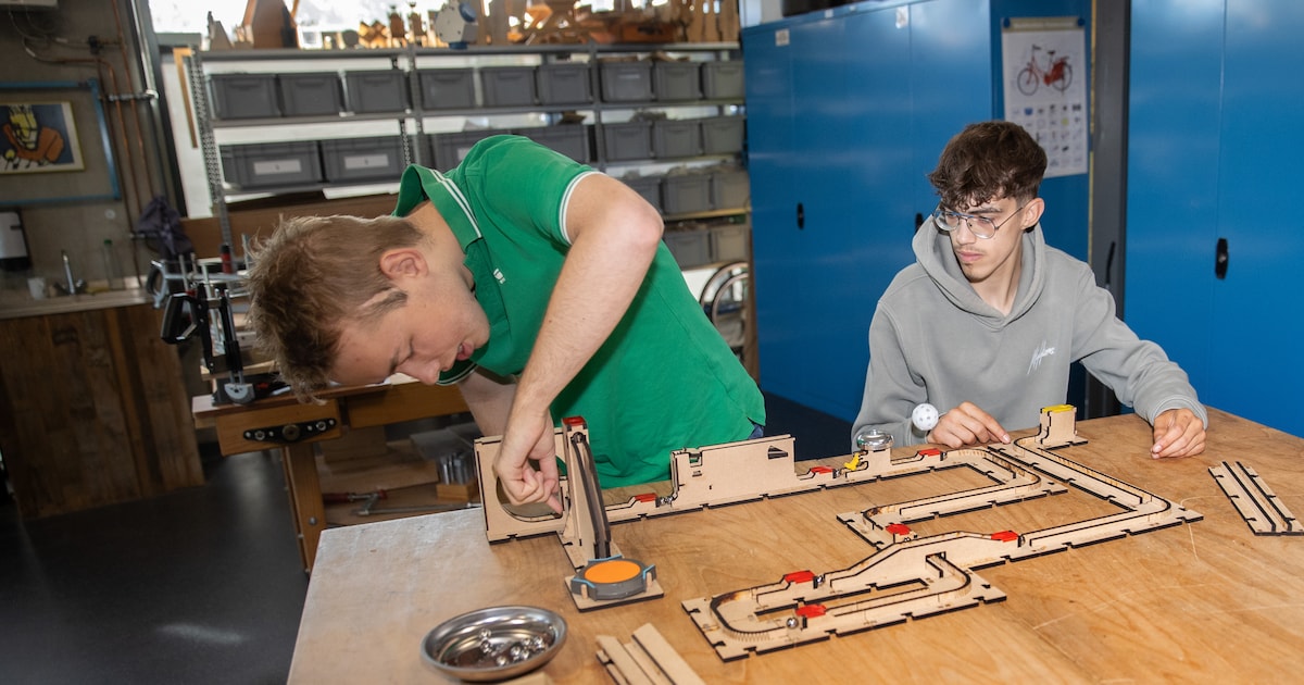 Vier scholen in de regio ‘adopteren’ leerzame magnetische knikkerbaan ...